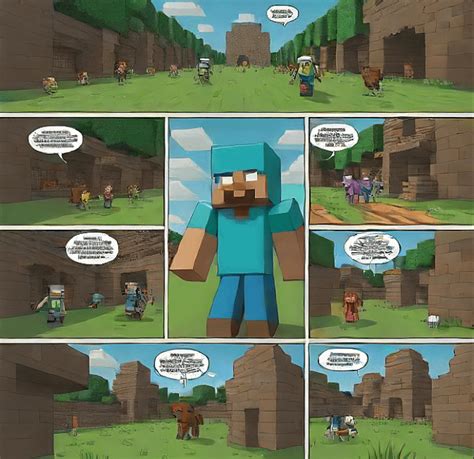 Great Minecraft Comic From Ai 👍 Rphoenixsc