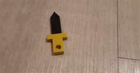 Roblox Blox Fruits Dark Dagger Keychain By Richard Sisr Download