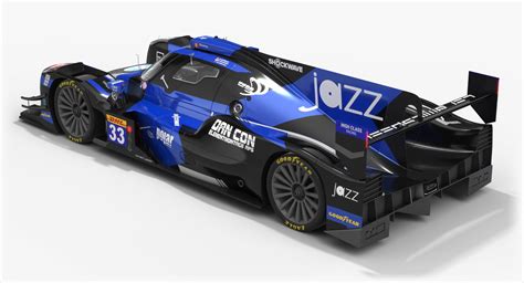 3d Class Racing Wec Lmp2 Model Turbosquid 1545453