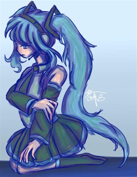 Miku Drawing Rvocaloid
