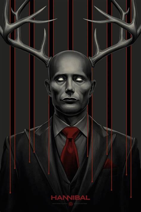 Deer Hannibal I Like Your Suit Hannibal Season 2 Poster