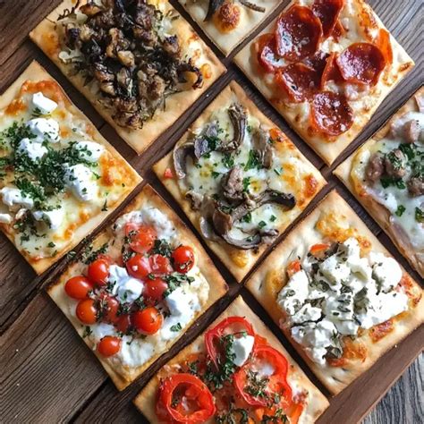 Creative Flatbread Pizza Toppings Recipes Time