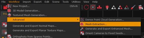 extracting a mesh