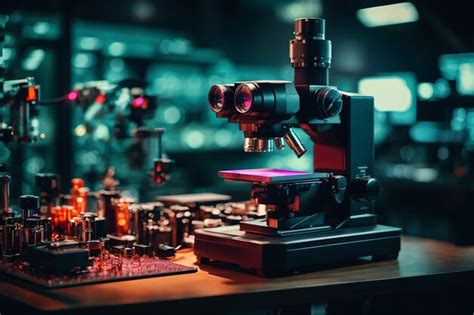 Premium Photo Digital Inspection System Microscope For Modern Optical