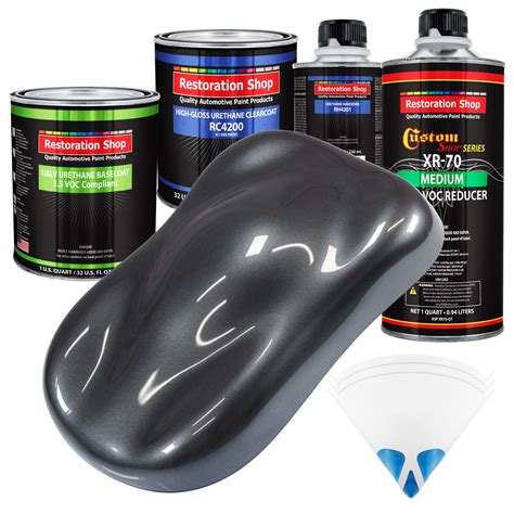 Gunmetal Gray Car Paint