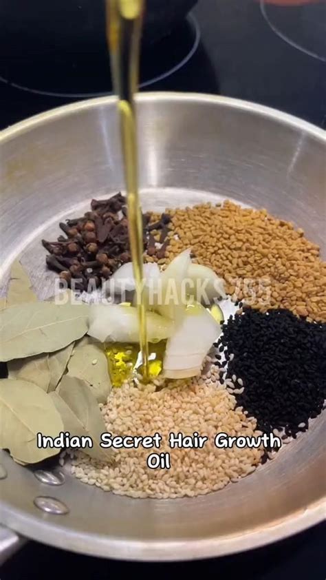 Indian Secret Hair Growth Oil 👌🏻🤫 In 2025 Hair Remedies For Growth