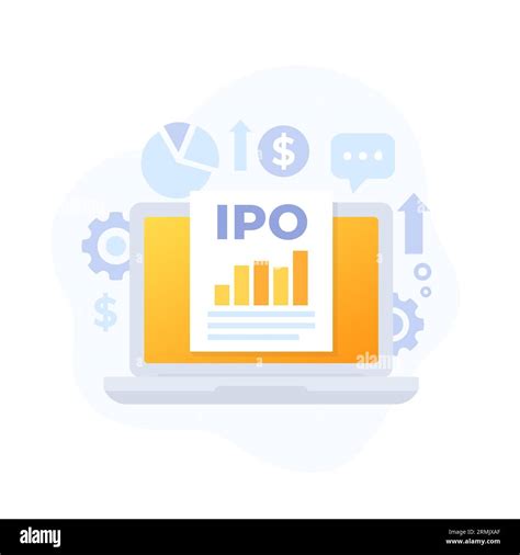Ipo Initial Public Offering Vector Illustration Stock Vector Image And Art Alamy