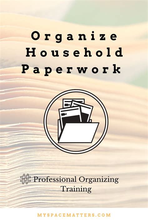 Organize Household Paperwork A Guide For Home Filing System