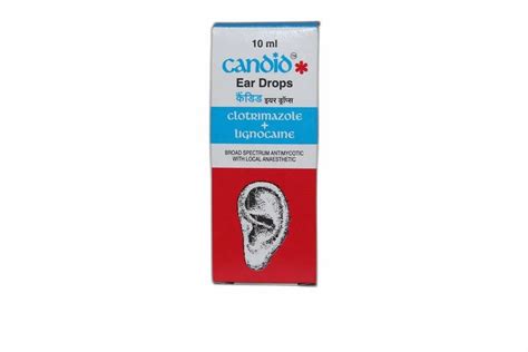 Candid Ear Drop Packaging Type Bottle Packaging Size 10 Ml At ₹ 75
