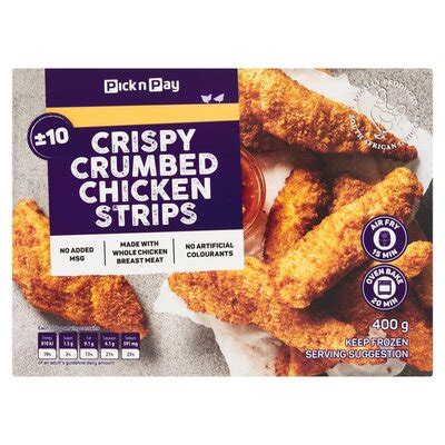 Rainbow Simply Chicken Original Crumbed Chicken Nuggets 400g Pnp