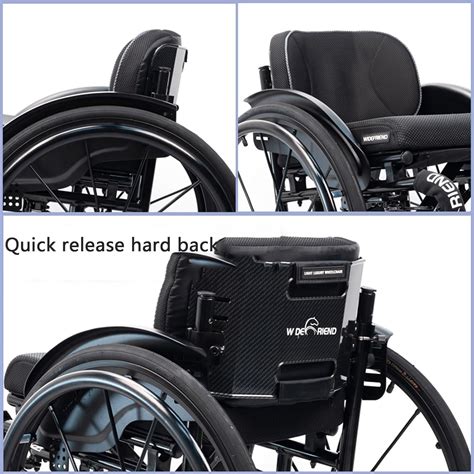 Sports Wheelchair For Adult Folding All Terrain Wheelchair Quick
