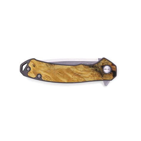 Edc Burl Wood Pocket Knife Julien Buckeye Burl 496614 Carved Knives