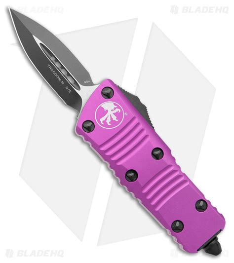 Microtech Troodon Mini De 19 Knife Violet Blade Hq