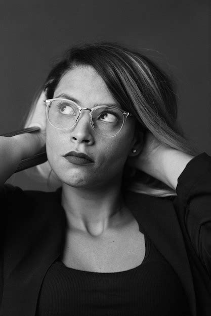 Premium Photo Woman Portrait Thinking