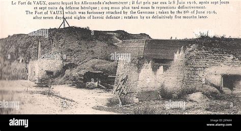 Fort De Vaux Is A Historic Military Fortification Located In France Known For Its Role During
