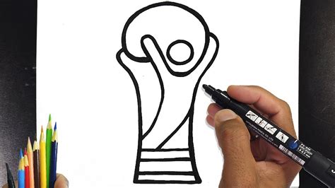 Como Desenhar TaÇa Da Copa Do Mundo Catar 2022 FÁcil TrofÉu Da