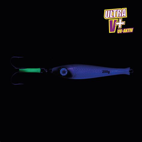 Protack Bullhead Slayer Pilker Blau Silber Glow Belly 300 Gramm