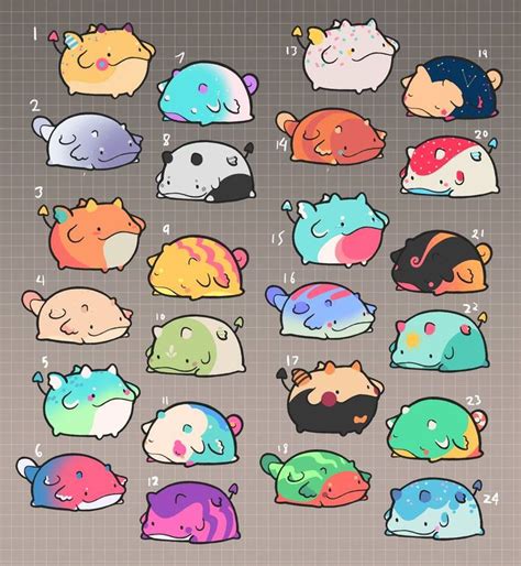 Mochi Dwagon Adopts Open Now 10 By Tessary On Deviantart Cute