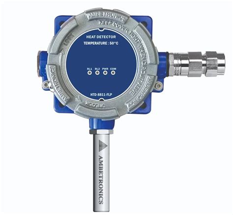 Cast Aluminum Lm6 Alloy Addressable Heat Detector Htd 8811 Probe Type