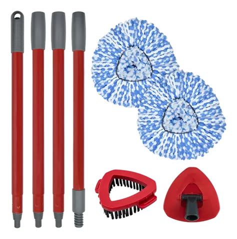 Set De Repuesto Yuunaie Para Mopa O Cedar Spin Con 2 Cabezal Envío Gratis