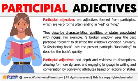 What Is A Participial Adjective Definition