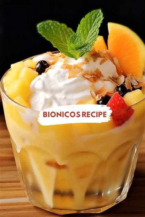 Bionicos Recipe Easy Kitchen Guide