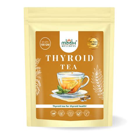 Mbdh Wellness Thyroid Tea Helps Support Thyroid Manage Weight Nettle Punarnava Green Tea