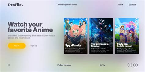 Anime Streaming Webpage By A0iyuuki On Deviantart