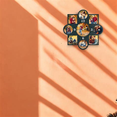 Buy Best 9 Photo Designer Personalized Clock Okw014 Osiyankart