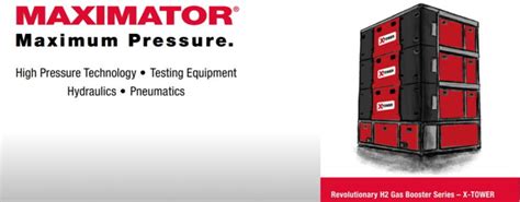 X Tower Gas Compression Designed For Hydrogen Maximator Australia