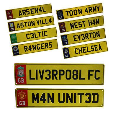 Official Football Team Stadium Door Wall Plate Plaque Number Plate