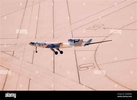 X 48c Sub Scale Research Aircraft Remotely Operated X 48c Blended Wing Body Aircraft In Flight