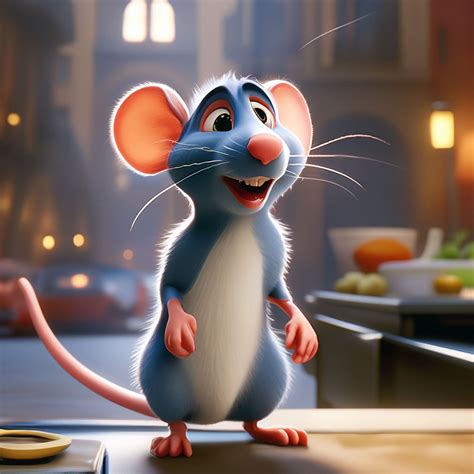 Remy From The Cartoon Ratatouille — Image Created In Shedevrum
