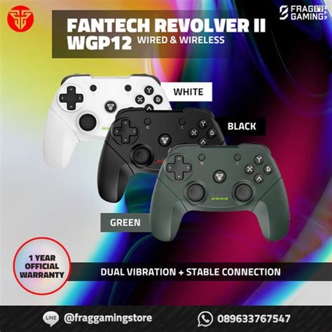 Jual Fantech Wgp12 Wgp 12 Revolver Ii 2 Wireless 24 Gamepad