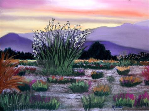 Colors Of The Desert Pastel By Michele Turney Fine Art America