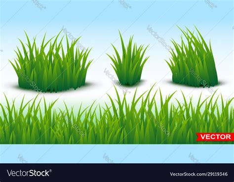 Green Grass Horizontal Texture Seamless Background
