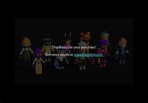 Modular Cyberpunk Characters Pack Cute Series Modular Cyberpunk Characters Pack Cute Series