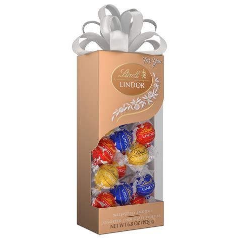 Lindt Lindor Assorted Chocolate Candy Truffles Traditions T Box