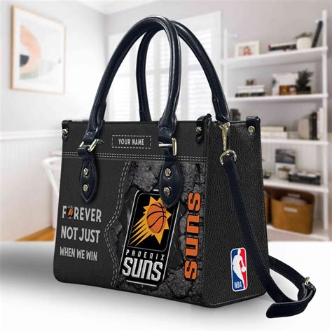 Phoenix Suns Not Just When We Win Leather Hand Bag Nousty