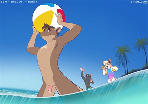 Rule 34 2022 Anthro Ball Balls Beach Ball Ben Shiuk Biscuit Biscuits Blue Sky Brown Body