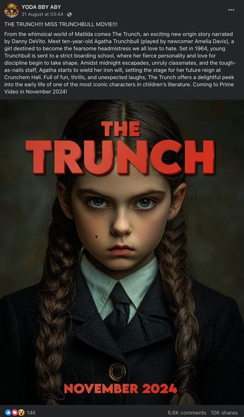 Is The Trunch Real Matilda “miss Trunchbull Movie” Explained Dexerto
