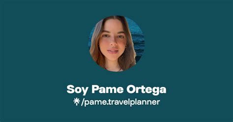 Soy Pame Ortega Instagram Linktree