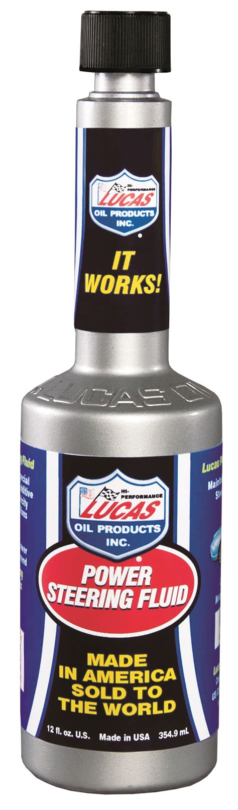 Lucas Oil 10823 Power Steering Fluid 12oz 12p Autoplicity