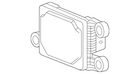 2020 2024 Gm Forward Range Radar Sensor 85000046 Oem Parts Online