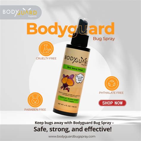 Bodyguard 🚨 Say Goodbye To Bug Bites 🚨 Keep Your Skin Safe With