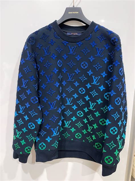 Louis Vuitton Lv Gradient Monogram Sweat Shirt Luxury Apparel On Carousell