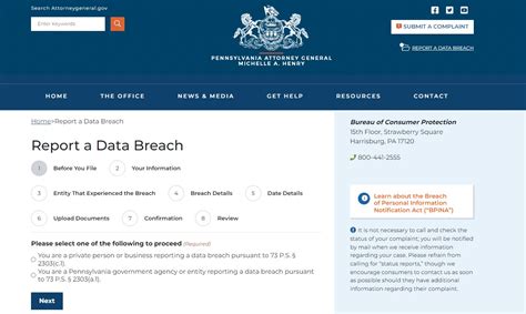 New Data Breach Notification Obligations For Pa And A New Reporting