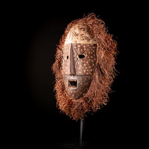Ndaaka Mask Initiation In Tribal African Art From The Ituri In The Congo