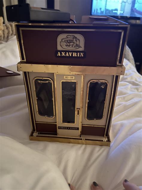 Anavarin Train Car Book Nook Lights And Moving Screen Not Working R