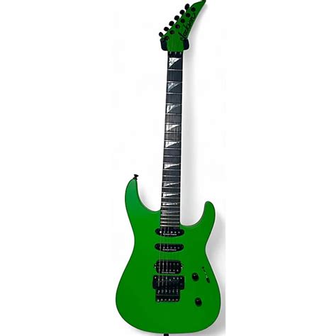 Used Jackson American Series Soloist Sl3 Green Solid Body Electric